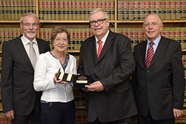 Verleihung der Universitätsmedaille der WWU Münster an Herrn Dr. Paul ...